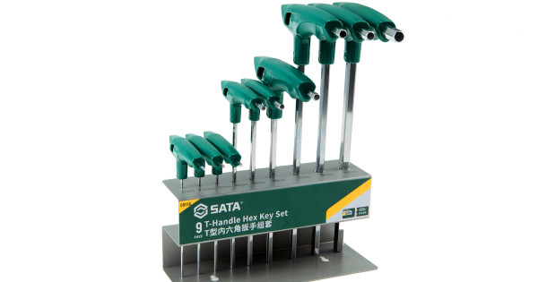 9Pc. T-handle Hex Key Set